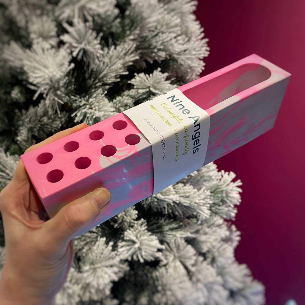 Neon jesmonite desk organiser - 5 colours – Nine Angels